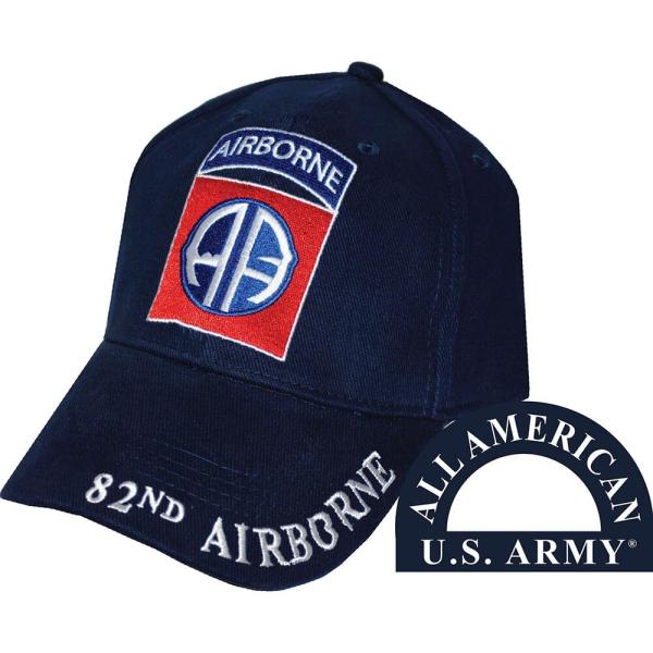 商品名: Eagle Emblems Men 's 82 nd Airborne Division刺繍ボールキャップ US サイズ: One Size カラー: ブルー Eagle Emblems Mens 82nd Airborne Di...