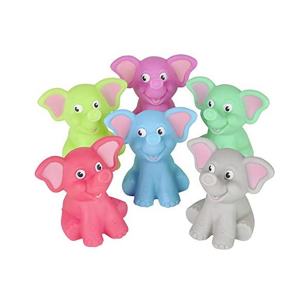 商品名: ロードアイランドノベルティバスタブラバーゾウ Rhode Island Novelty 2 Inch Rubber Water Squirting Elephants, One Dozenブランド: Rhode Island No...