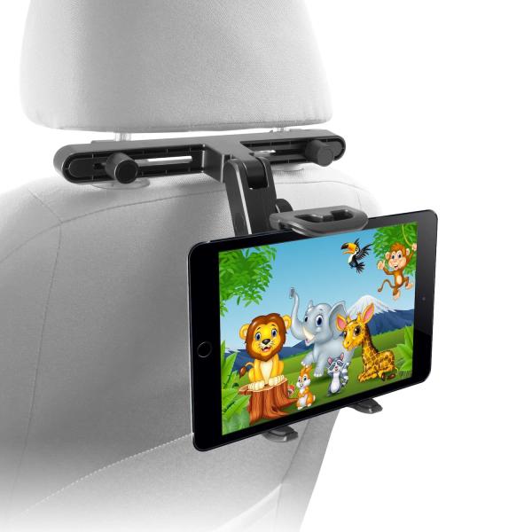 商品名: Car Seat Head Rest Tablet Mnt Macally Car Headrest Tablet Holder, Adjustable iPad Car Mount for Kids in Backseat, C...