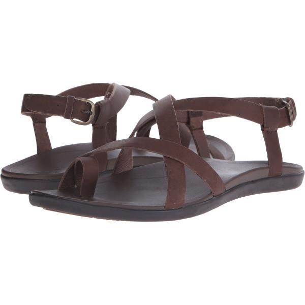 商品名: OLUKAI Women's Upena Kona Coffee/Kona Coffee Sandal 11 B (M) OLUKAI Upena Women's Beach Sandals, Quick-Dry Flip-Flo...
