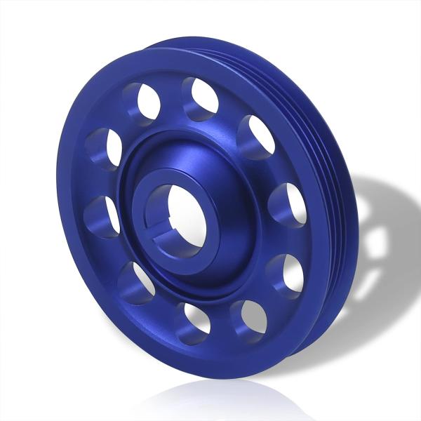 商品名:  AJP Distributors Upgrade JDM Light Weight Aluminum Crankshaft Crank Shaft Pulley Wheel Kit Blue Compatible/Replace...