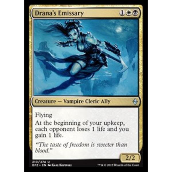 商品名: Magic: the Gathering - Drana's Emissary (210/274) - Battle for Zendikar Magic The Gathering - Drana39;s Emissary (2...