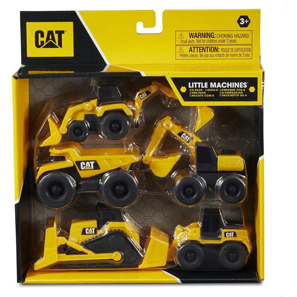 商品名: CAT Mini Machine Caterpillar Construction Truck Toy Cars Set of 5, Dump Truck, Bulldozer, Wheel Loader, Excavator a...