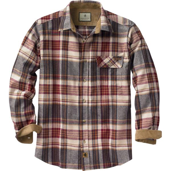 商品名: (レジェンダリーホワイトテール) Legendary Whitetails バックキャンプ フランネルシャツ メンズ Legendary Whitetails Men's Plaid Flannel Shirt with Cord...
