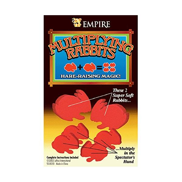 商品名:  MyPartyShirt Multiplying Rabbits Trickブランド: MyPartyShirt商品サイズ: Small高さ: 2.667cm横幅: 18.288cm奥行: 12.7cm重量: 2g商品番号: 素...