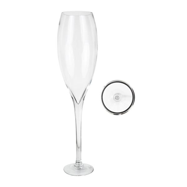 商品名:  Mega Vases Champagne Vase 7 Inch x 31.5 Inch, Decorative Clear Glass with Sturdy Base, Wedding Centerpieces, Flowe...