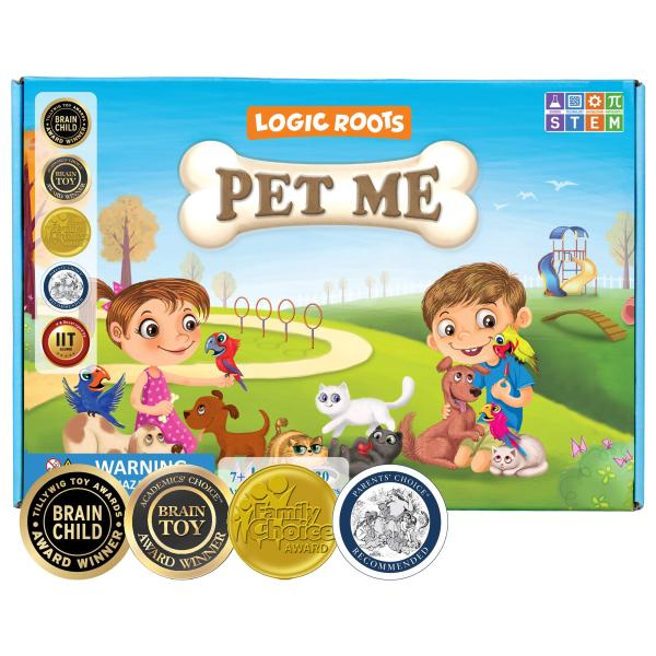 商品名: [ロジックルーツ]LogicRoots PET ME multiplication and division board game STEM Toy Math manipulative and gift for 8 [並行輸入品]...
