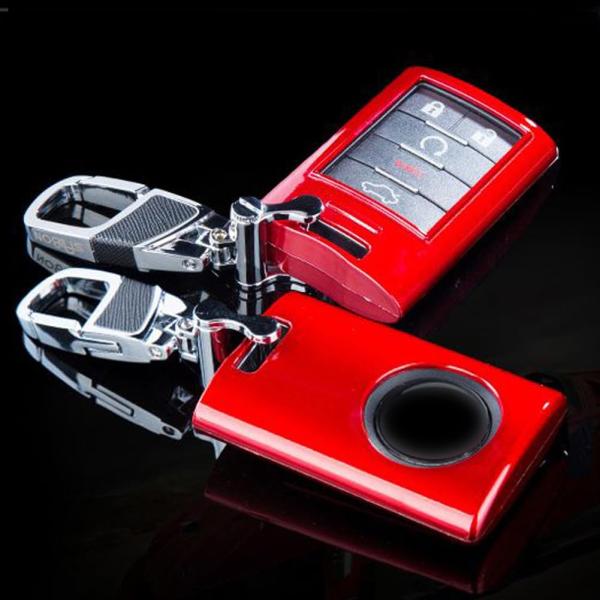 商品名: zorratin メルセデスベンツリモコンスマート ハードキーケース カバー for Cadillac CTS XTS SLS SRX ATS Classy Sleek Metallic Pearl Color Keyless K...