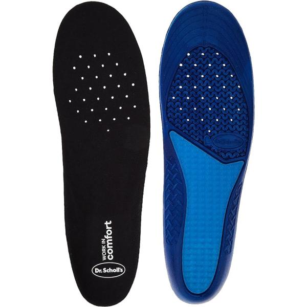 商品名: Dr. Scholl's 男性のためのドクター・ショール快適性とエネルギーメモリーフィットインソール、1ペア、サイズ8-14 Dr. Scholl's Memory Fit Plus Massaging Gel, Comfort ...