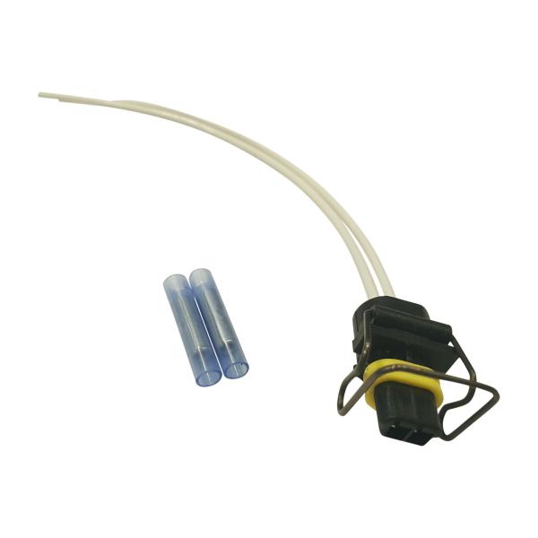 商品名: Muzzys 2ワイヤピグテールコネクタ フォード6.0L/6.7L/7.3L パワーストロークナビスター GM 6.6L Duramaxエンジン、可変ジオメトリーターボ (VGT) ソレノイド、インジェクション圧力レギュレーター...