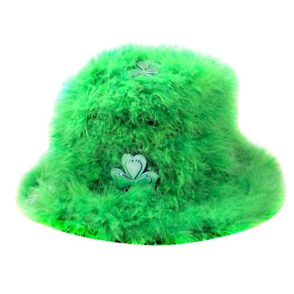 商品名: 聖パトリックの日の帽子 グリーンフェザー パーティーコスチュームアクセサリー St. Patricks Day Hat Green Feather Party Costume Accessoryブランド: Mens Womens ...