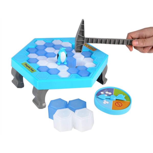 商品名: SuperLi パズルテーブルゲーム ペンギンアイスドキドキペンギンアイスキューブ ペンギンを叩くアイスブロック壁おもちゃ デスクトップパテニースインタラクティブゲーム SuperLi Puzzle Table Games Pen...