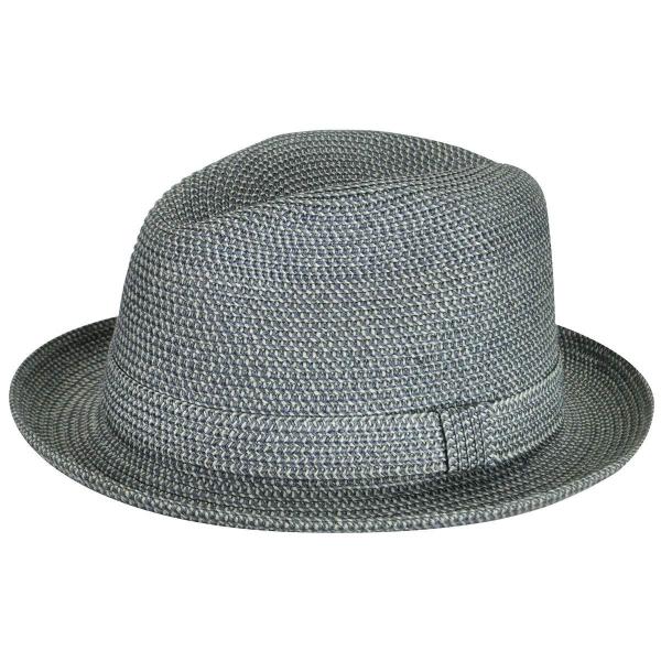 商品名: Country GentlemanメンズBraided Fedora Hat カラー: ブルー Country Gentleman Theo Braided Fedora Navy Multi, Smallブランド: Countr...