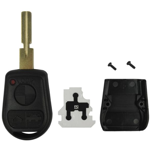 商品名: 交換用キーレスリモートフォブキーシェルケース Replacement Keyless Remote Fob Key Shell Case Replacement Fit For BMW 318i 323i 525i 528i 53...