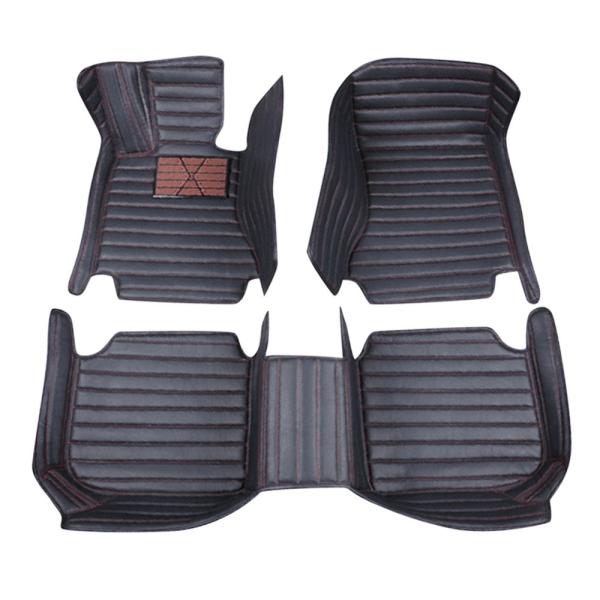 商品名: willmaxmat車フロアマットカスタムMakeプレミアム車フロアマットfor Audi a8l 5 seat 2015-2018 Year (Premium) ブラック f117-3-BR WillMaxMat Custom ...