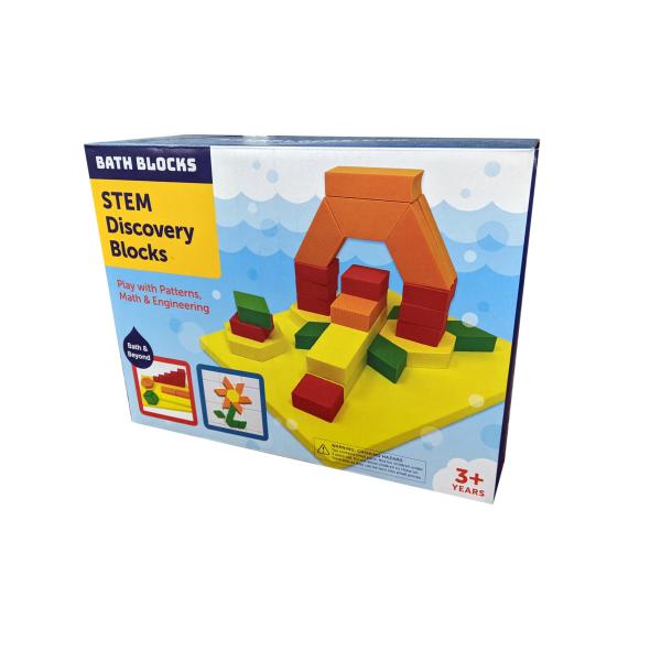 商品名: BathBlocks Stem Discovery Blocks Bathtub Toy BathBlocks Stem Discovery Blocks STEM Blocks Tower Blocks Educational ...