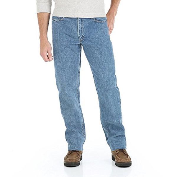 商品名: Wrangler PANTS メンズ カラー: ブルー Wrangler Men's Genuine Comfort Relaxed Fit Denim Jean (36X29, Light Denim)ブランド: Wrangle...