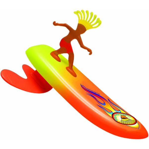 商品名: (Orange and Yellow) - Surfer Dudes Wave Powered Mini-Surfer and Surfboard Beach Toy - Costa Rica Rick by Surfer Dud...