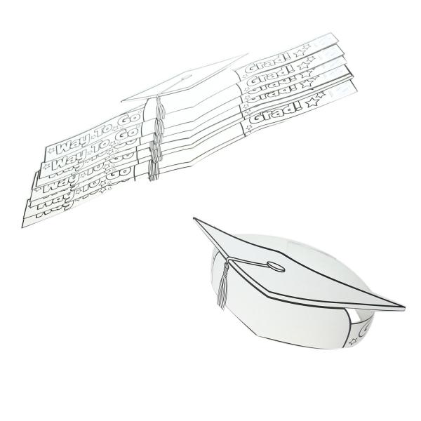 商品名:  Color Your Own DIY Graduation Cap Crafts (makes 12) Educational And Learning Activities For Kidsブランド: Fun Express商...