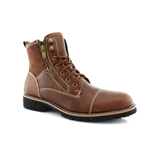 商品名: Ferri Aldo メンズ Ferro Aldo Cody MFA606017 Mens Casual Multi-Texture Cap Toe Motorcycle Bootブランド: Ferro Aldo商品サイズ: 9....