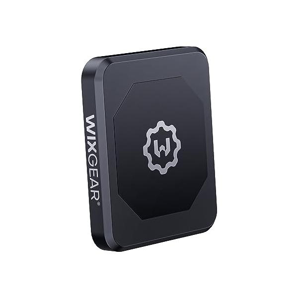 商品名: WixGear 長方形フラットスティックオンダッシュボード 磁気カーマウントホルダー 携帯電話やミニタブレット用 Fast Swift-Snapテクノロジー - エクストラスリム WixGear Rectangle Flat St...