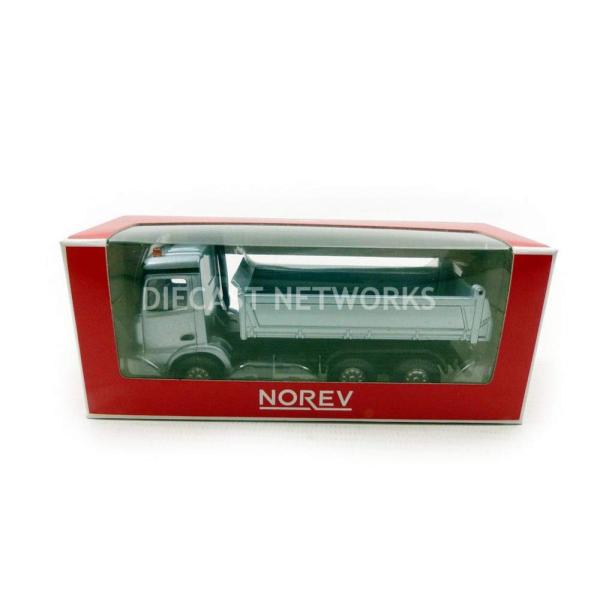 商品名: Norev Models 1/64 Scale Diecast 310900 - Mercedes Benz Arocs - Grey Norev 310900 Arocs-Grey Mercedes Benz Actros Du...