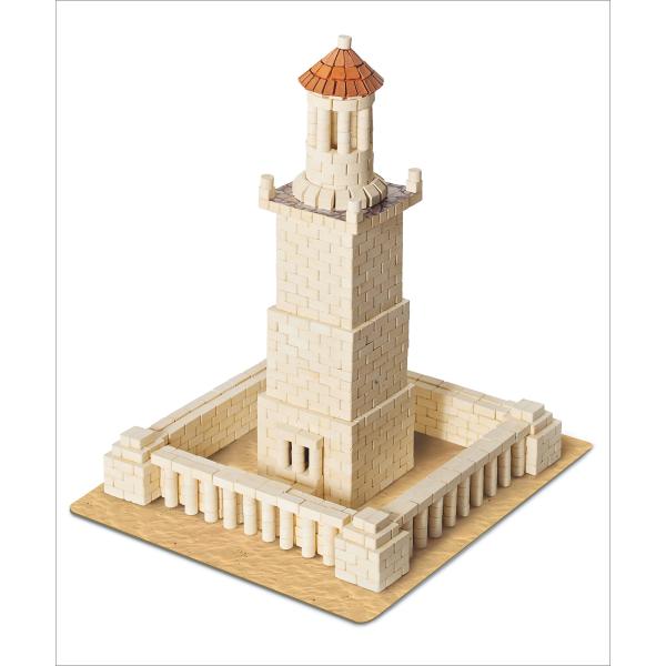 商品名:  Wise Elk Toy Lighthouse of Aleksandria Construction Set, Real Plaster Bricks, Gypsum Reusable Building Kit, 970 Pi...
