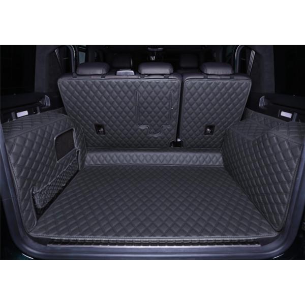 商品名: WillMaxMat [メルセデスベンツG350 G500 G550 G55 G63 G65 2007-2018]ラゲッジマット トランクマット防水-黒と黒のステッチ FHJBP Custom Fit Pet&amp;Dog Tr...