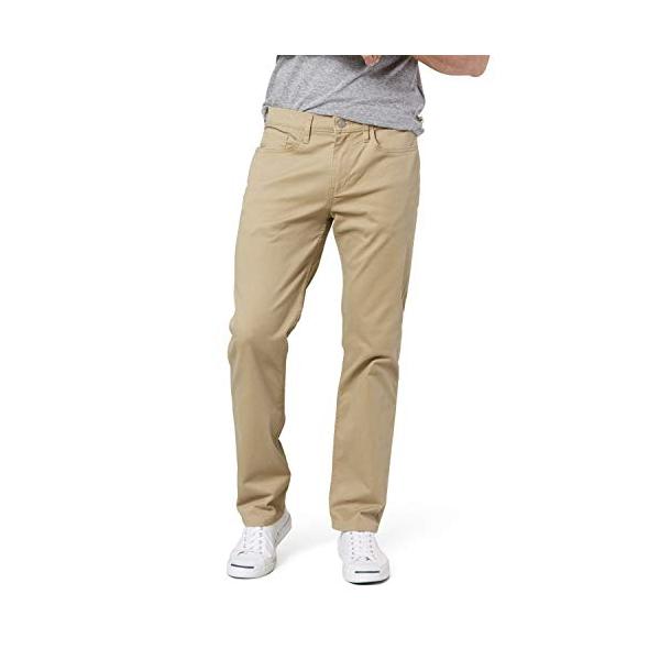 商品名: [Dockers] カジュアルパンツ ストレートフィット ジーンズカット オールシーズン テックパンツ (スタンダード&amp;ビッグ&amp;トール) ニューブリティッシュカーキ 48W x 29L Dockers Men's ...