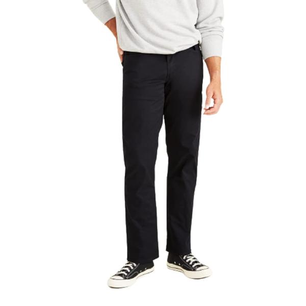 商品名: [Dockers] PANTS メンズ US サイズ: 40W x 36L カラー: ブラック Dockers Men's Straight Fit Jean Cut All Seasons Tech Pants (Standar...