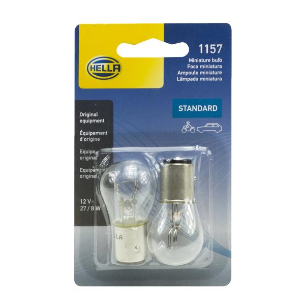 商品名:  HELLA 1157TB Twin Blister Standard Miniature 1157 Bulbs, 12V, 27/8W 2 Packブランド: HELLA商品サイズ: Twin Blister高さ: 11.9cm...