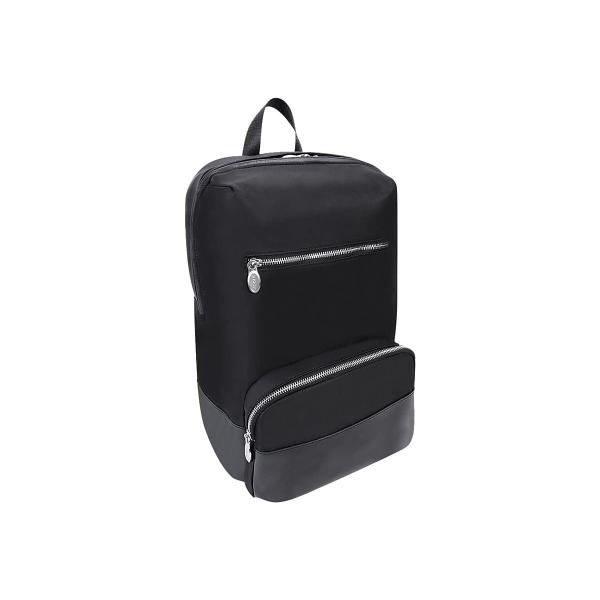 商品名: 柔軟なトラベルバックパック、ナイロン、スモール、ブラック ? BROOKLYN ? McKlein ? 18595 McKlein N Series BROOKLYN Backpack, Solid, Black (18595)ブ...