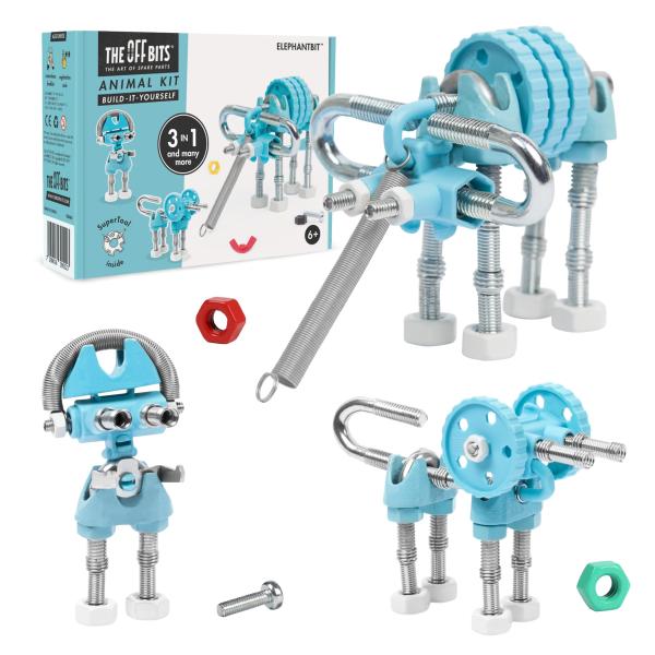商品名: ElephantBit - OffBits The Off Bits Stem Building Toys, Educational Build Your Own Elephant Robot Toy for Kids Age 6...