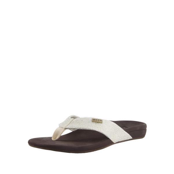 商品名: Reef レディース オーソスプリングサンダル US サイズ: 5 Reef Women's Sandals, Reef Ortho-Spring, Brown/White, 5ブランド: REEF(リーフ)商品サイズ: 5高さ:...