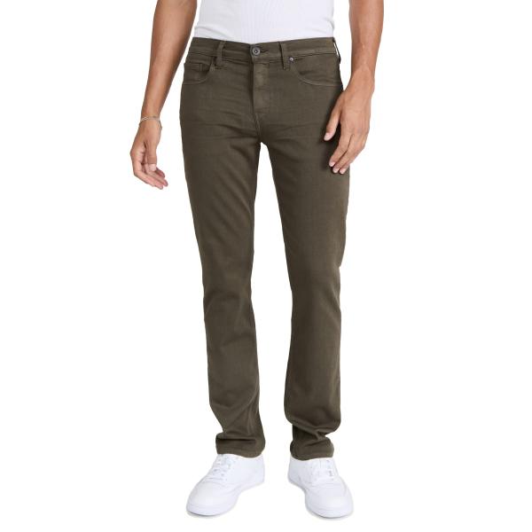 商品名: PAIGE PANTS メンズ US サイズ: 32 カラー: グリーン PAIGE Men's Federal Transcend Slim Straight Jeans, River Moss, Green, Brown, 3...