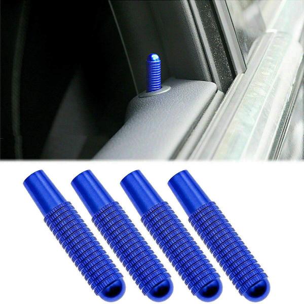 商品名: Xotic Tech 交換用ドアロックノブ 4個 アルミニウム ボルトオン メルセデス C E S GLC GLE クラス用 ブルー #KR71-parent Xotic Tech Bolt On Door Lock Knobs ...