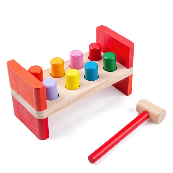 商品名: Joyshare パウンドベンチ Joyshare Pounding Bench Wooden Toy with Mallet, Hammer Toys for Toddlers 2-3 4 5 Year Oldブランド: Joy...