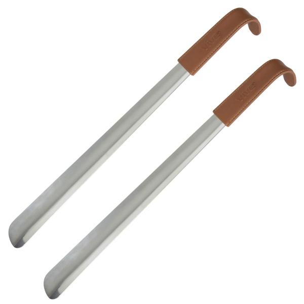 商品名:  Vive Long Shoe Horn (2 Pack) - Metal Shoehorn for Men, Women, Kids, Travel, Boot - Large Extended Mobility Reach S...