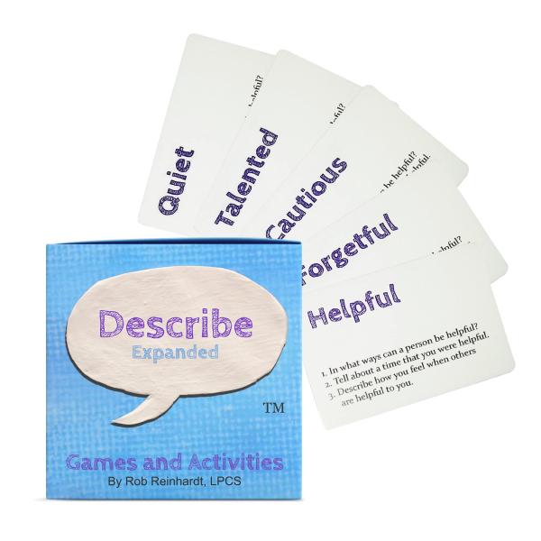 商品名: Describe Cards - デッキツー 拡張会話カード 家族ゲーム セラピー 学校 楽しいカードゲーム 子供&amp;大人用 56枚の追加カード Describe Cards - Deck Two, Expansion 56...