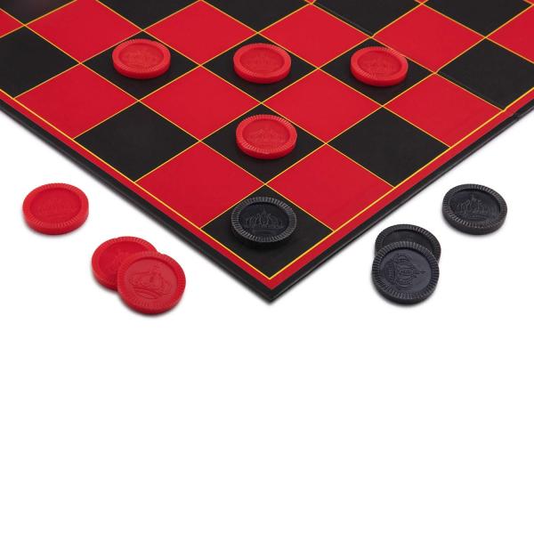 商品名: Point Games Damas Tablero S〓per Duradero-Divertido Juego de Mesa para Interiores y Exteriores para Todas Las Edades...