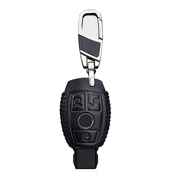 商品名: ontto キーレスキーフォブカバーケース プレミアムレザー 360度完全保護 キーシェル メルセデス・ベンツ C E S M CLS CLK Gクラス ブラック ontto Keyless Key Fob Cover Case ...