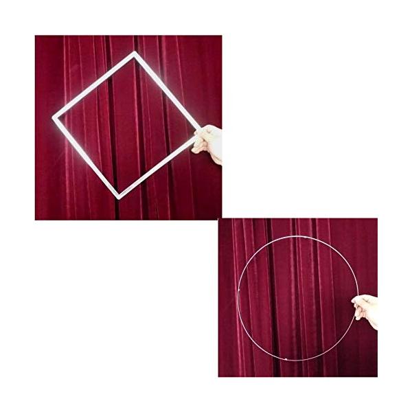 商品名: Enjoyer サークルトゥスクエア(ステンレススチール) ステージ マジック トリック クローズアップ マジック 小道具 コメディ ストリートマジック ギミック Enjoyer Circle to Square (Stainle...