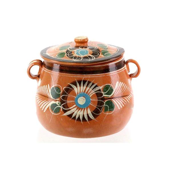 商品名: Thaweesuk Shop Olla De Barro Frijolera 蓋付き 5.5クォート Canterito カズーラ キャセロール トラディショナル 高さ7インチ x 奥行8.5インチ Thaweesuk Shop ...