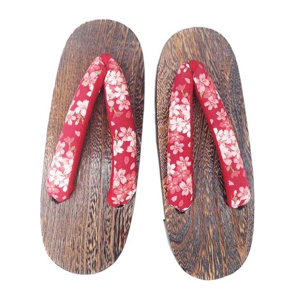 商品名: 日本の伝統的な靴コスプレスリッパ木製下駄下駄サンダル、K-06 FANCY PUMPKIN Japanese Traditional Shoes Cosplay Slippers Wooden Clog Geta Sandals,...