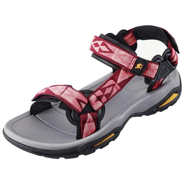 商品名: CAMEL CROWN 防水ハイキングサンダル レディース アーチサポート スポーツサンダル 快適なウォーキング ウォーターサンダル ビーチ 旅行 アスレチック US サイズ: 11 カラー: ピンク CAMEL CROWN Wa...