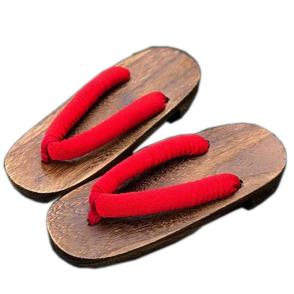 商品名: 日本の伝統的な靴コスプレスリッパ木製下駄下駄サンダル、K-03 FANCY PUMPKIN Japanese Traditional Shoes Cosplay Slippers Wooden Clog Geta Sandals,...