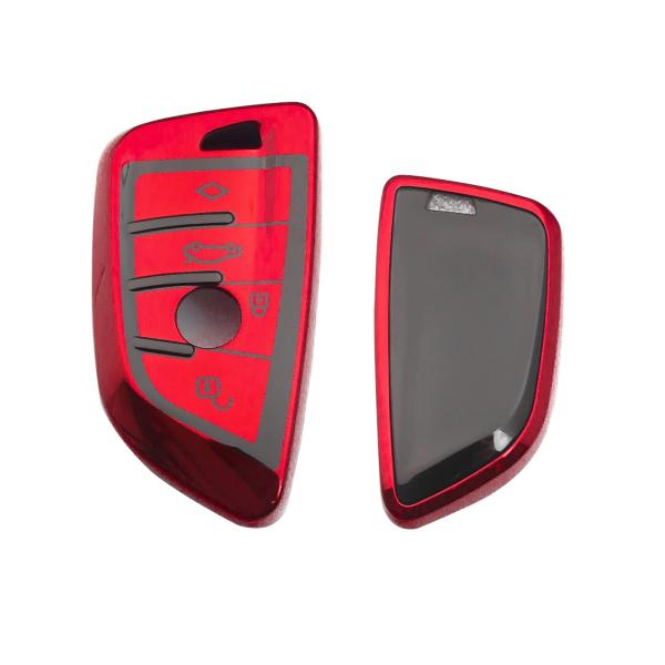 商品名:  Xotic Tech Set Soft TPU Full Cover Key Cover Fob Holder Case Compatible with BMW 2 3 5 6 7 Series X1 X2 X3 X5 X6(R...