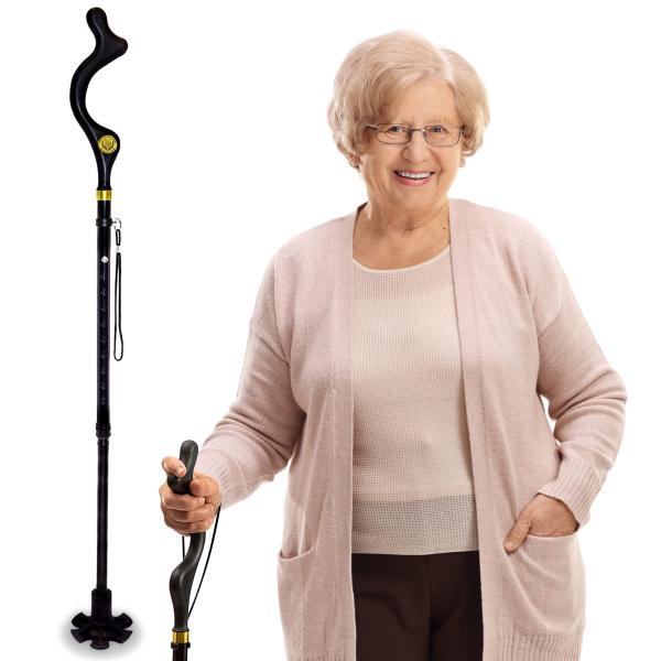 商品名: Campbell Posture Cane | Walking Cane for Men, Women | Mobility Device, Portable, Lightweight, Adjustable, Self-Stan...