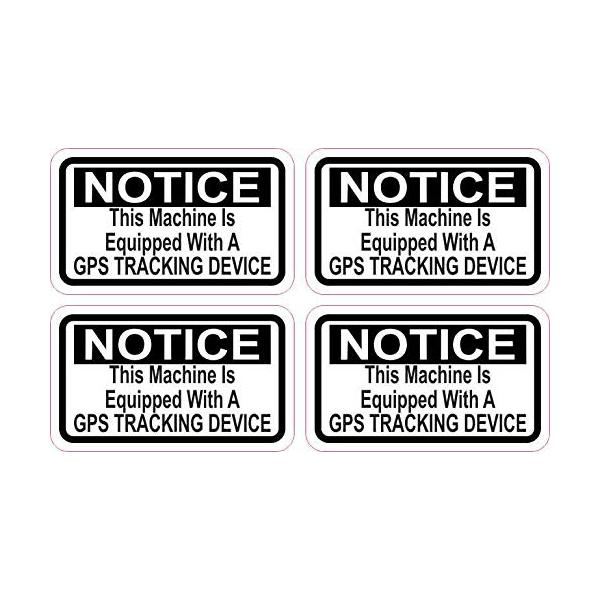 商品名: 2.5インチ x 1.5インチのマシンにはGPSトラッキングステッカーが付いています。 StickerTalk Machine Equipped with GPS Tracking Vinyl Stickers, 2.5 inch...