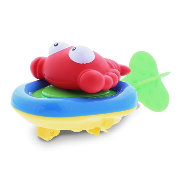 商品名:  Dollibu Boat Racer Buddy, Fun Educational Bath Toy Finger Puppet Pull and Go Water Racing Sea Life Pal for Shower ...